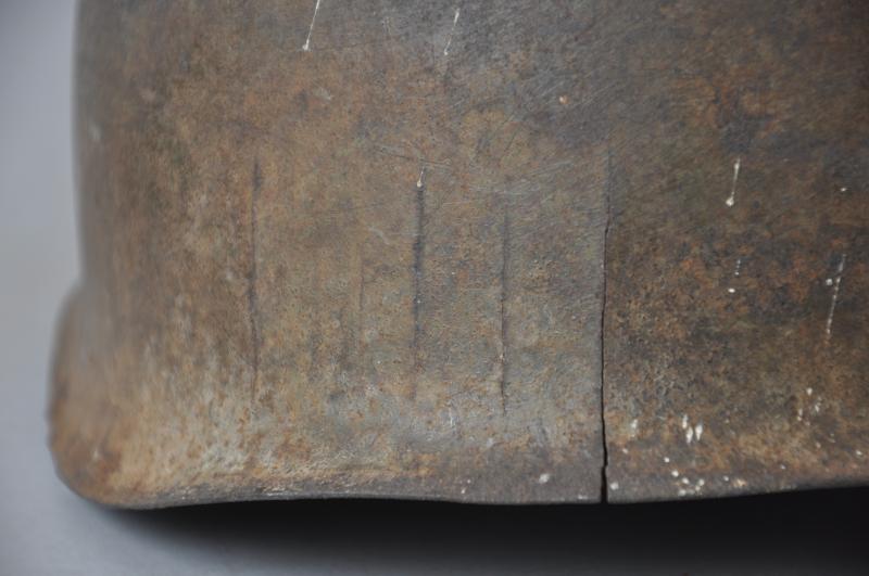CS Militaria | WW2 US M1 Helmet Shell From St Lo