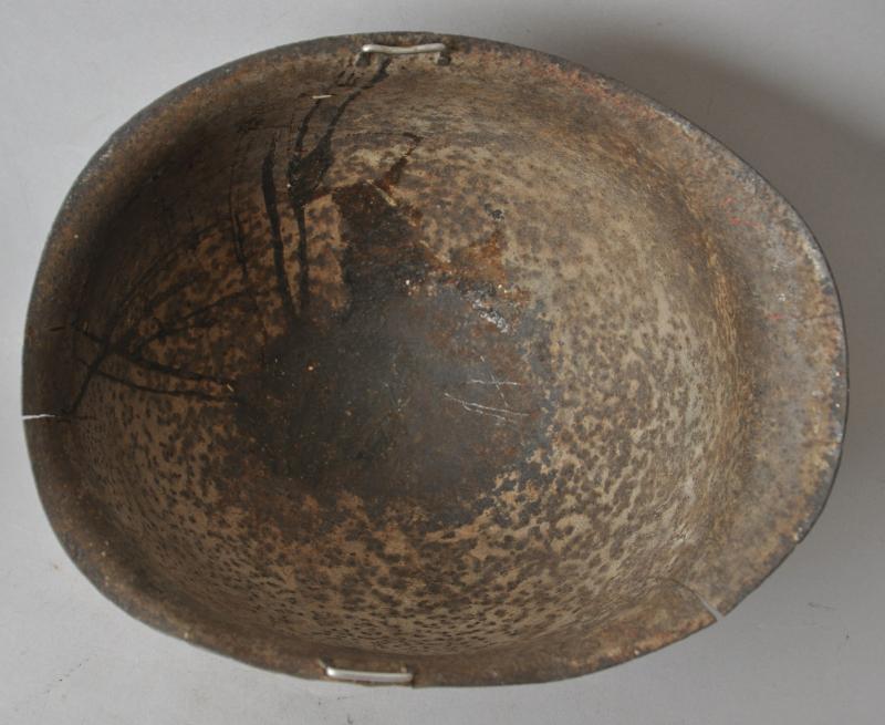 CS Militaria | WW2 US M1 Helmet Shell From St Lo