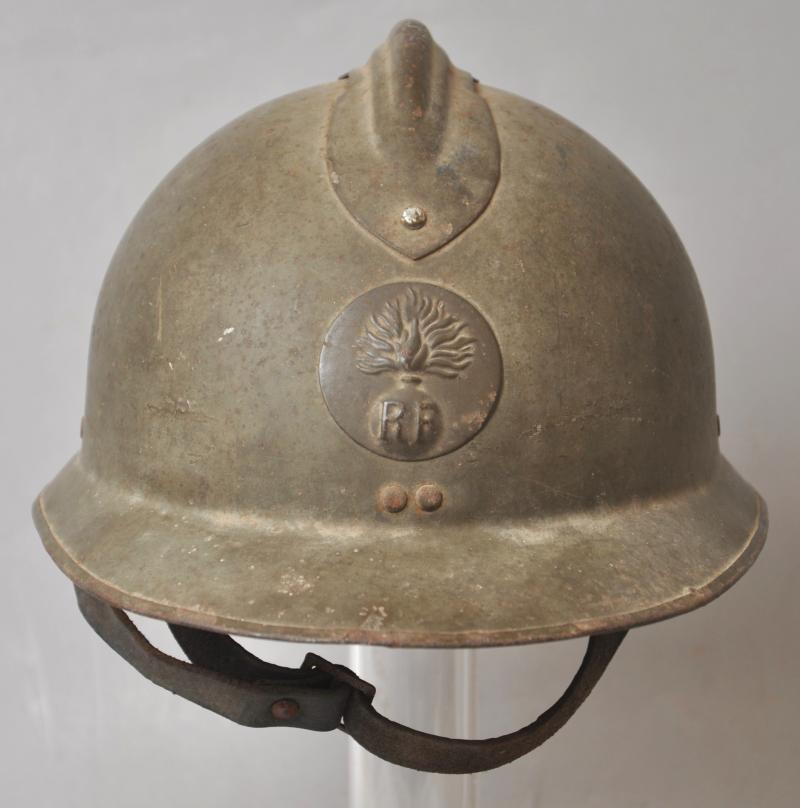 CS Militaria | WW2 French ' Battle For France' M26 Infantry Adrian Helmet