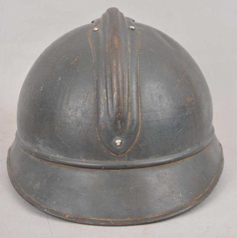 CS Militaria | WW1 French M15 Artillery Adrian Helmet With Newspaper ...