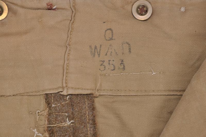 CS Militaria | WW2 British '37 Pattern Battledress Trousers - 1940