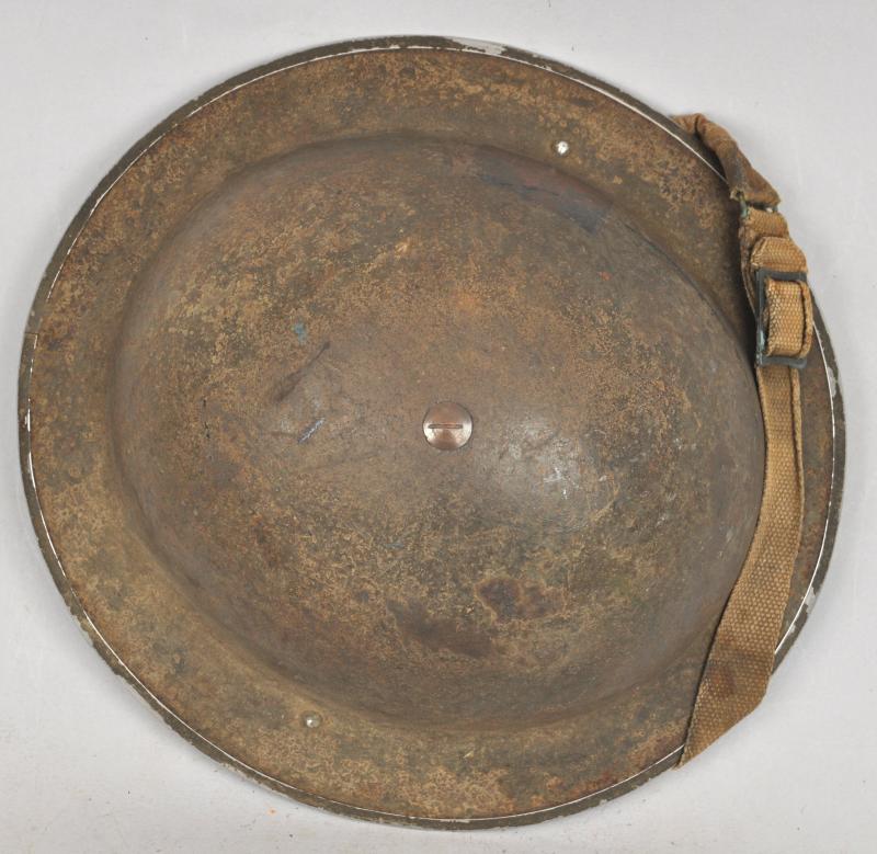 CS Militaria | WW2 British 76th Infantry Division Helmet 1939