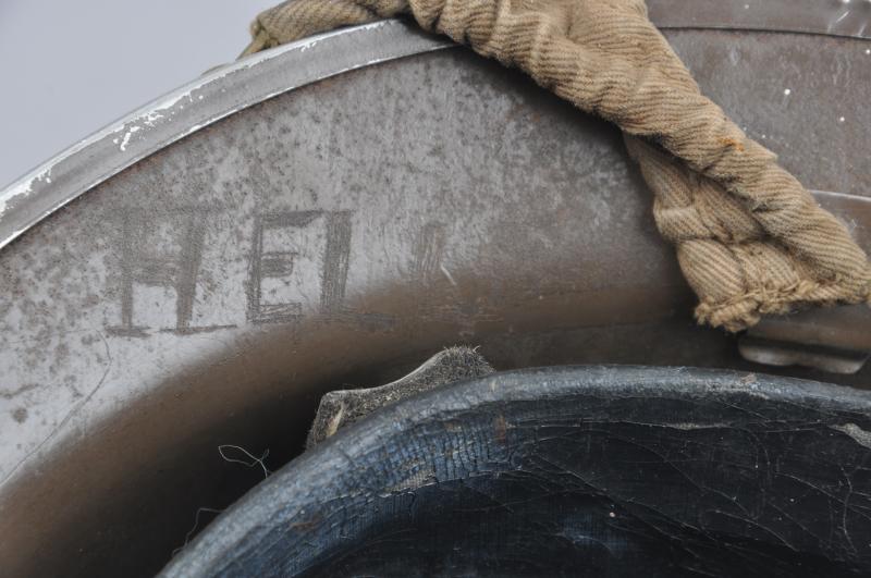 CS Militaria | WW2 British 76th Infantry Division Helmet 1939