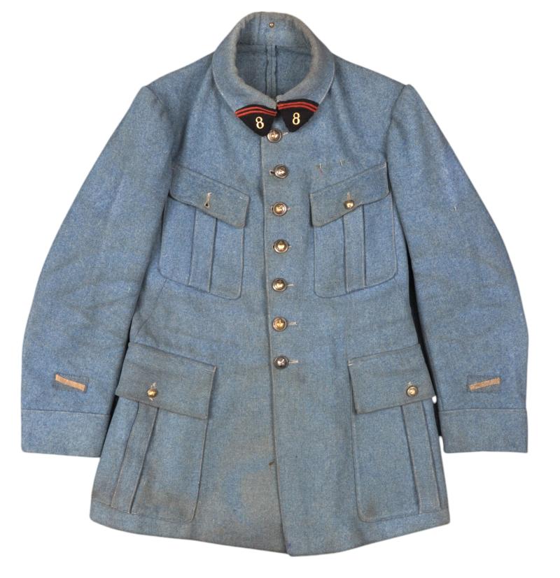CS Militaria | WW1 French Engineers Senior NCOs Tunic From '8th Engineers'