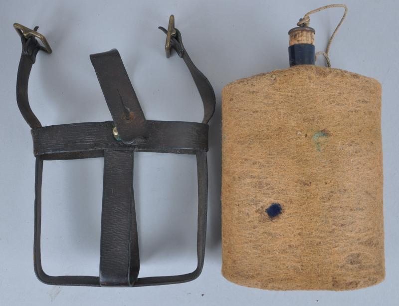 CS Militaria | Rare WW1 British '14 Pattern Water Bottle Carrier & Rare ...