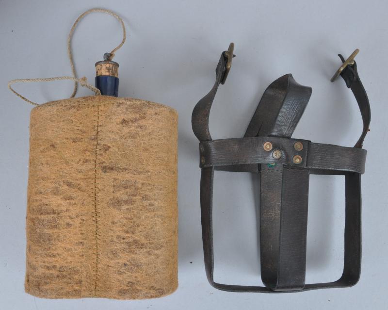 CS Militaria | Rare WW1 British '14 Pattern Water Bottle Carrier & Rare ...