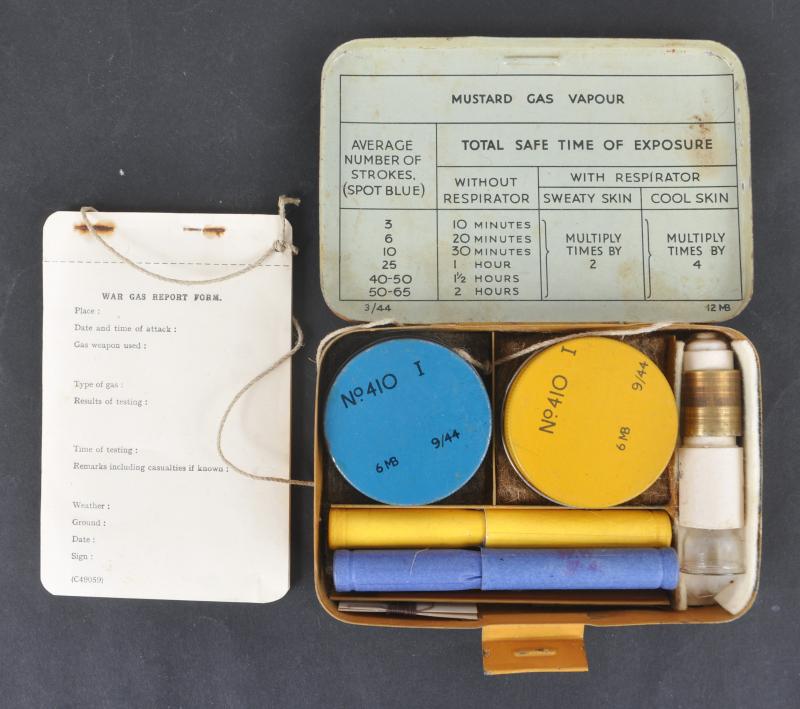 CS Militaria | WW2 British Gas Detector Kit