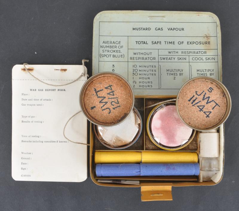 CS Militaria | WW2 British Gas Detector Kit