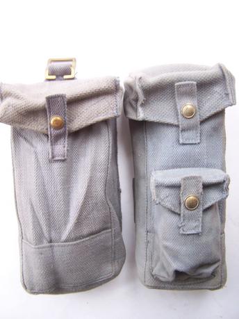 CS Militaria | WW2 RAF Sten Magazine Pouch Pair 1942