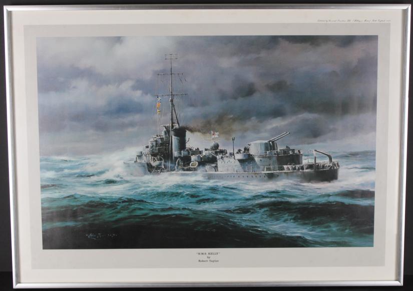 CS Militaria | RN Print HMS Kelly
