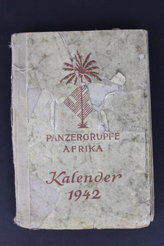 CS Militaria | WW2 German Panzergruppe Afrika Diary 1942 , Veteran ...