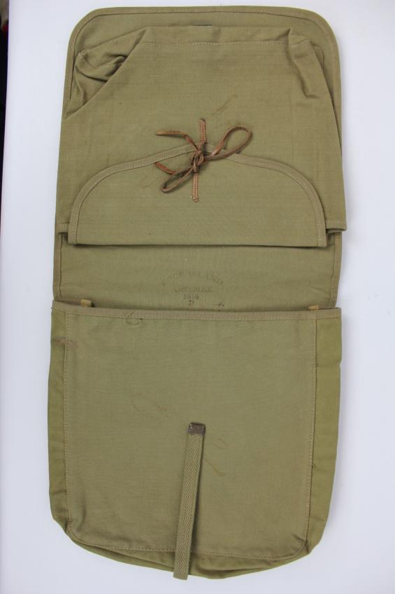 CS Militaria | WW1 US Officer Named M1908 Haversack , 1914 Dated