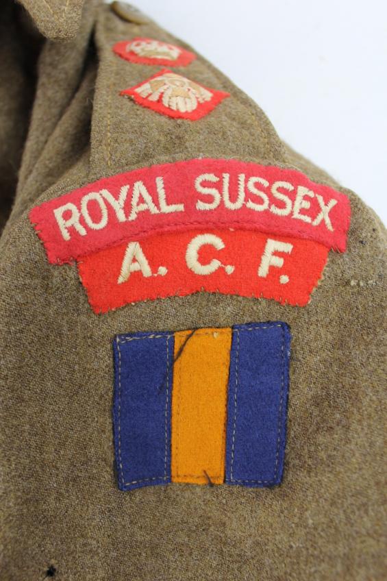 CS Militaria | WW2 British Royal Sussex Lieutenant Colonel Battledress ACF