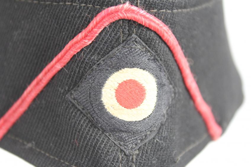 CS Militaria | WW2 German Pink Soutache Panzer Cap With All Originally ...