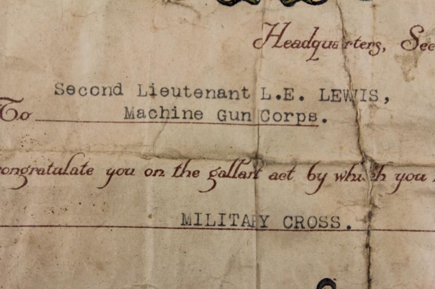 CS Militaria | WW1 Machine Gun Corps Military Cross Winner Grouping