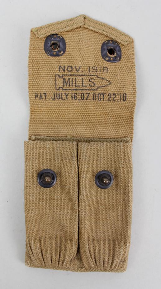 CS Militaria | WW1 US Pistol Magazine Pouch 1918