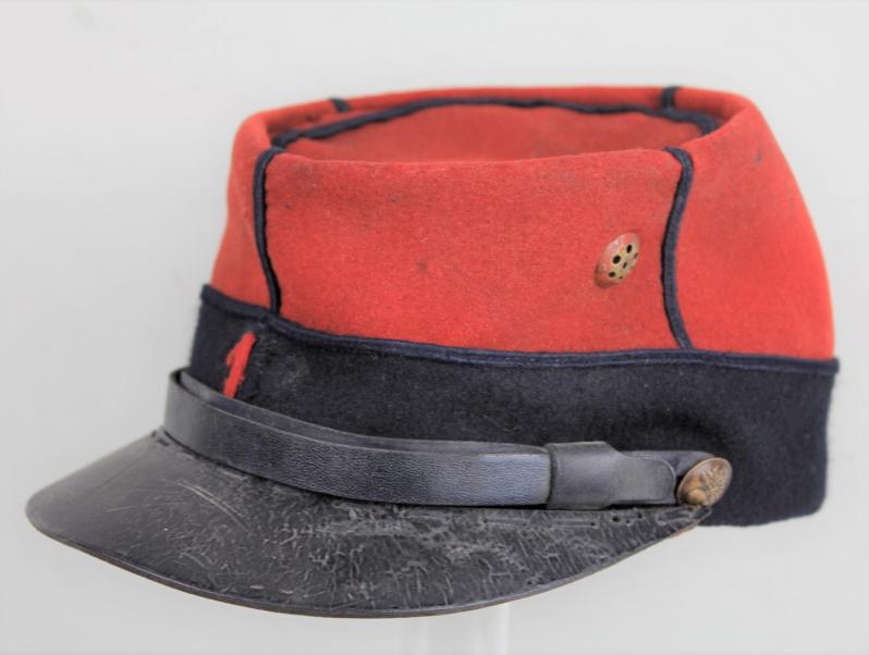 CS Militaria | WW1 French 1st Infantry Regiment M1884 Other Ranks Kepi