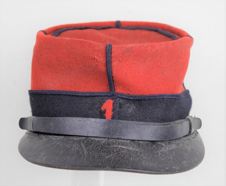 CS Militaria | WW1 French 1st Infantry Regiment M1884 Other Ranks Kepi