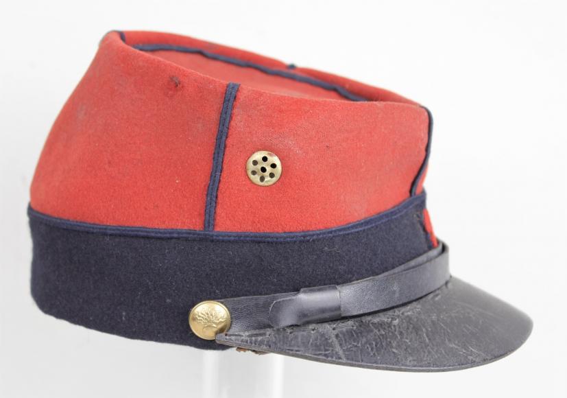 CS Militaria | WW1 French 1st Infantry Regiment M1884 Other Ranks Kepi