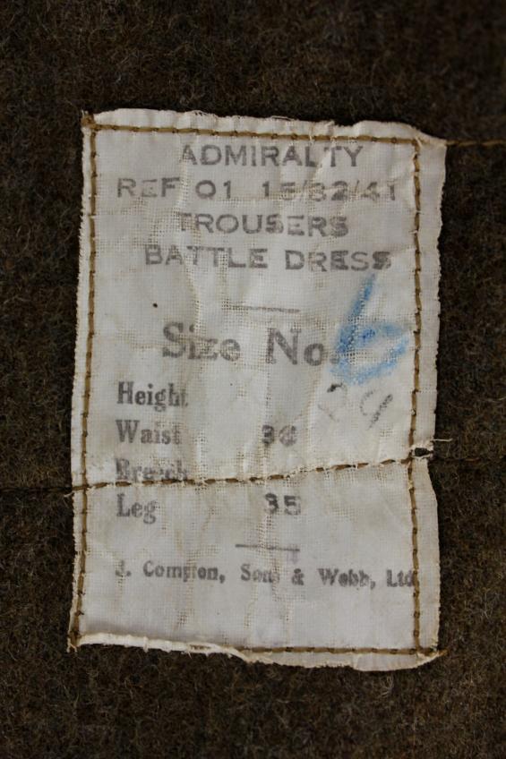 CS Militaria | WW2 British Royal Naval/ Marines Commando / Naval ...