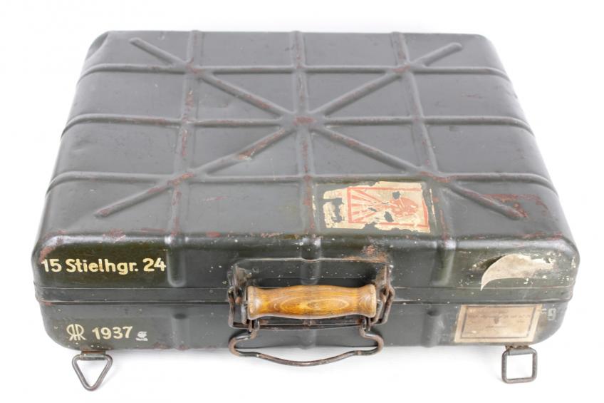 CS Militaria | WW2 German Stick Grenade Carrying Box With Excellent ...